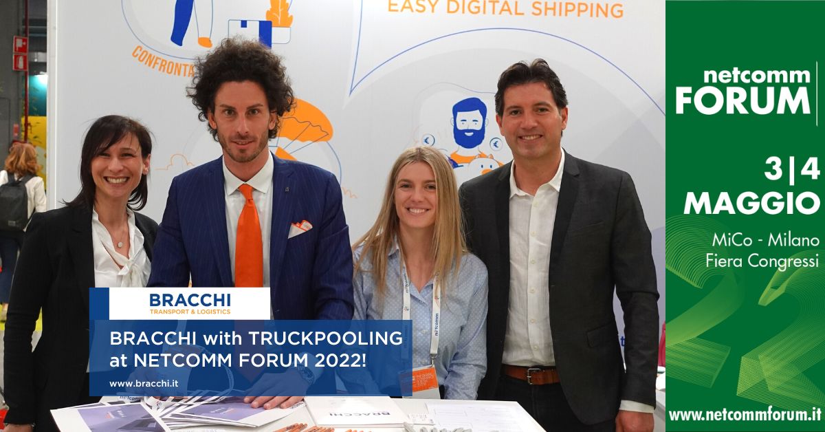 BRACCHI WITH TRUCKPOOLING AT NETCOMM FORUM 2022! | Bracchi